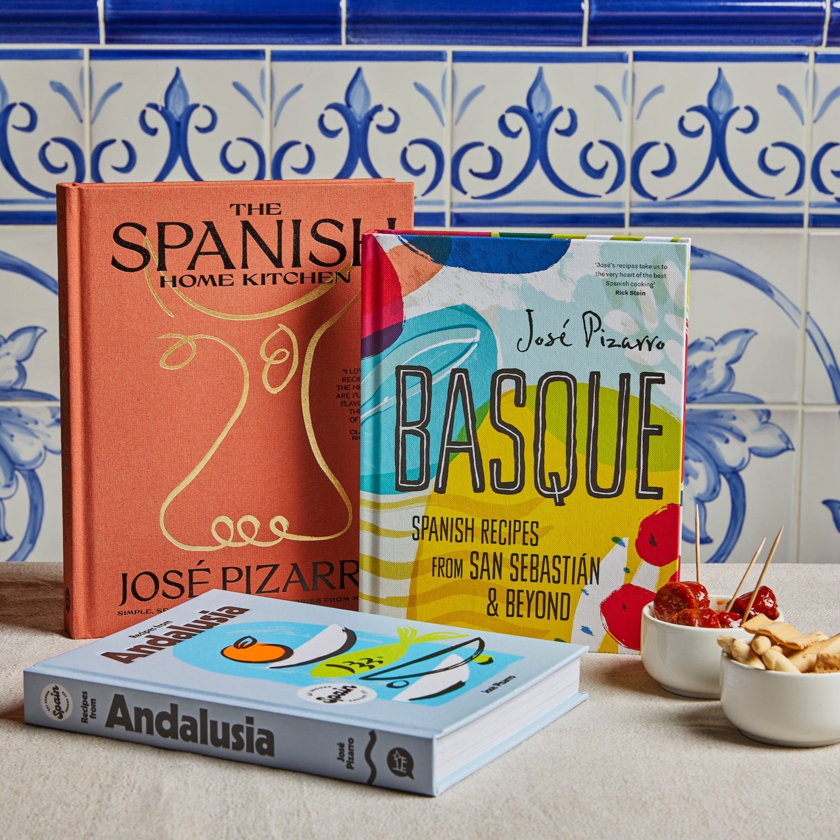 Cook Spanish food with José book trio hamper – José Pizarro Shop